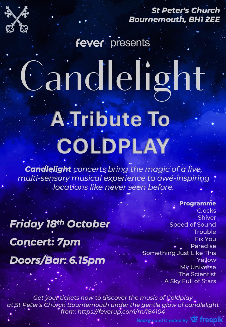 A Tribute to Coldplay Candlelight Concert presented by Fever Up | St ...