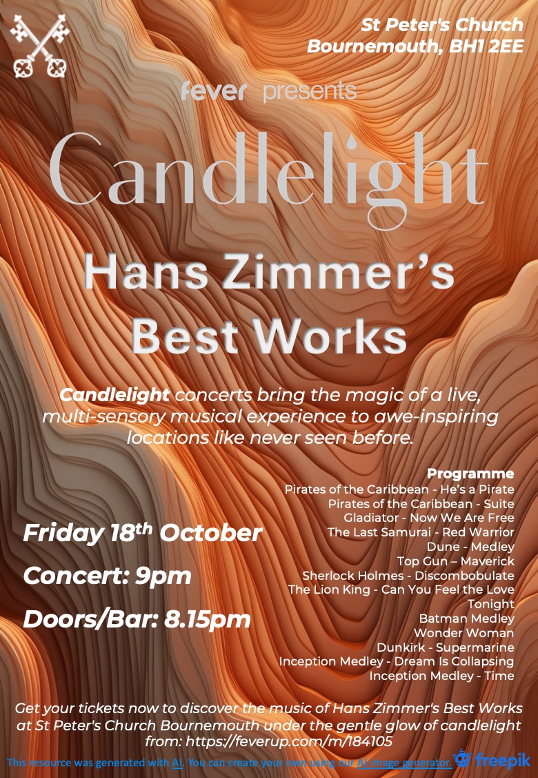Hans Zimmer Best Works Candlelight Concert presented by Fever Up | St ...