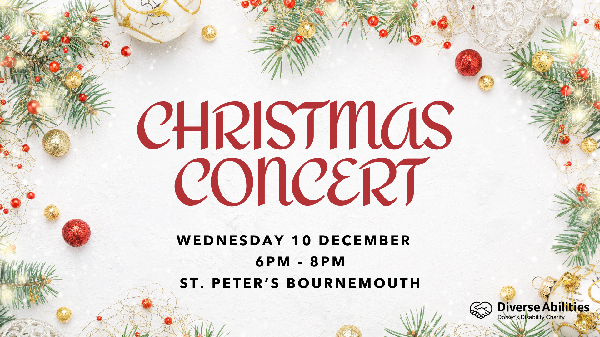 Diverse Abilities Christmas Concert | St Peter's Church Bournemouth