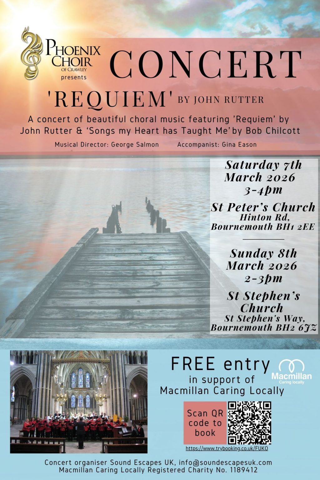 The Phoenix Choir of Crawley in Concert | St Peter's Church Bournemouth